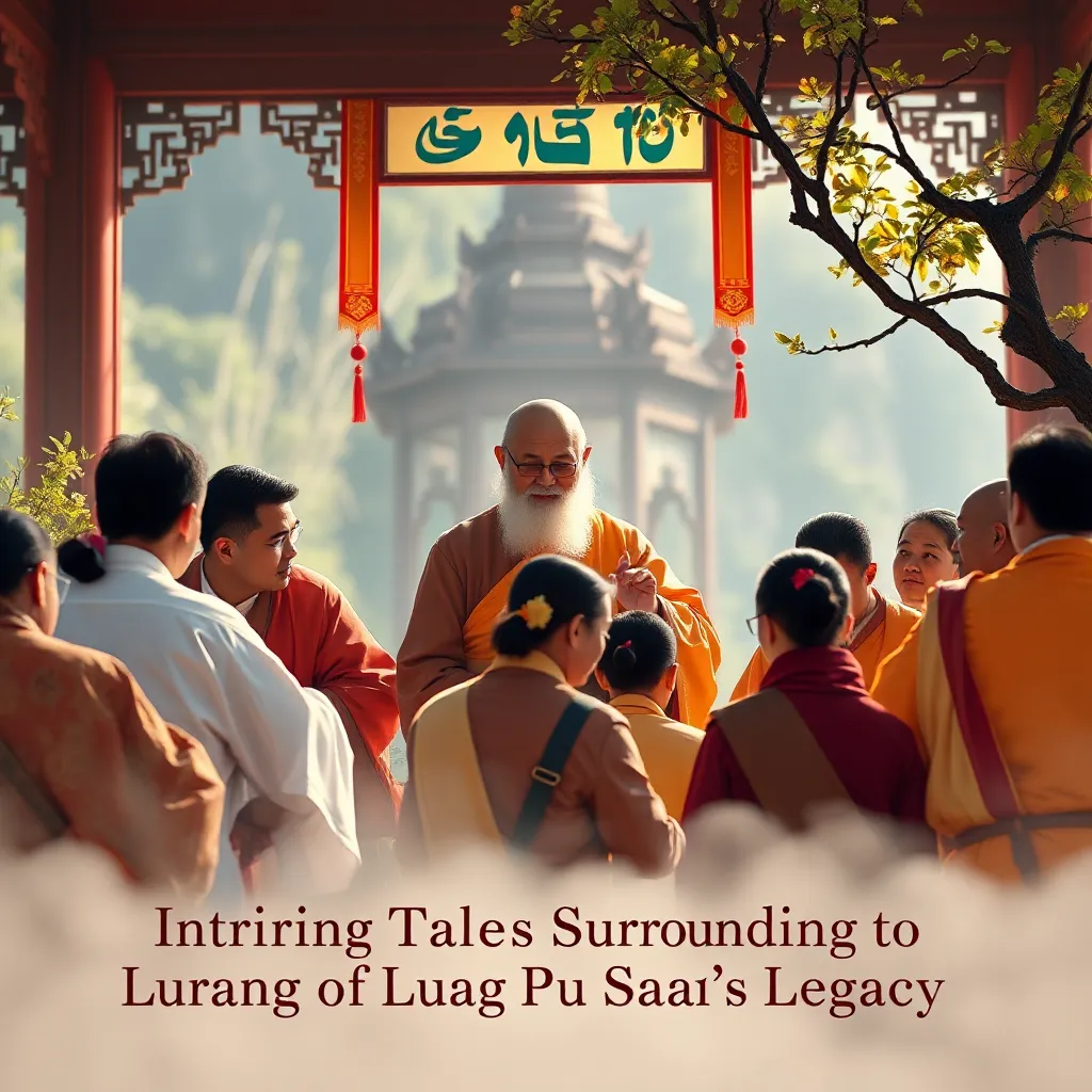 Intriguing Tales Surrounding Luang Pu Sao's Legacy : MysteryLores