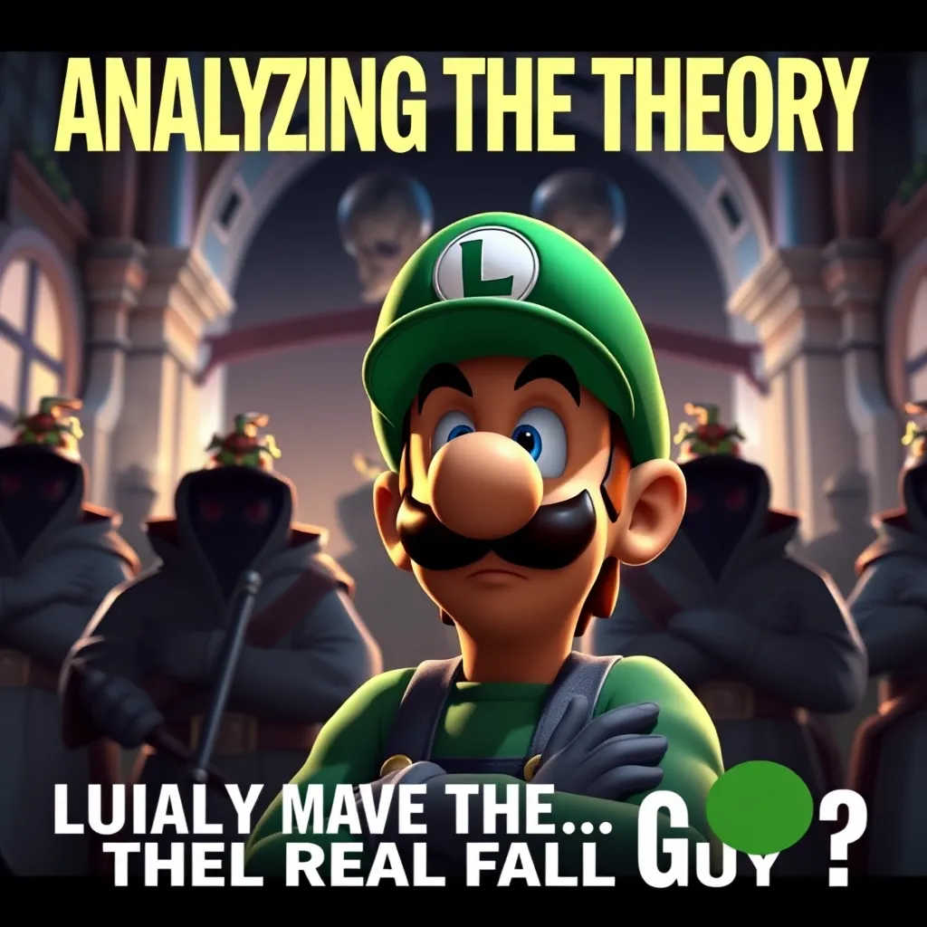 Analyzing the Theory: Is Luigi the Real Fall Guy? : MysteryLores