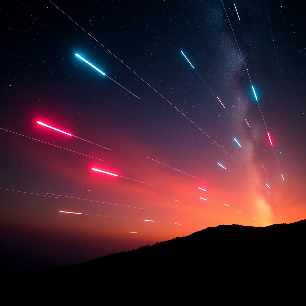 Sharp Turns in the Sky: Luminous Objects Leave Histories : MysteryLores