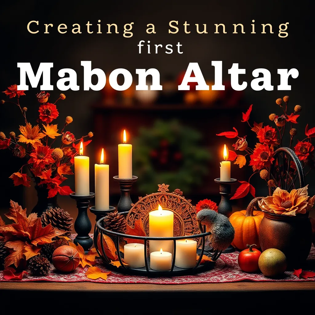 Creating a Stunning First Mabon Altar for Fall : MysteryLores