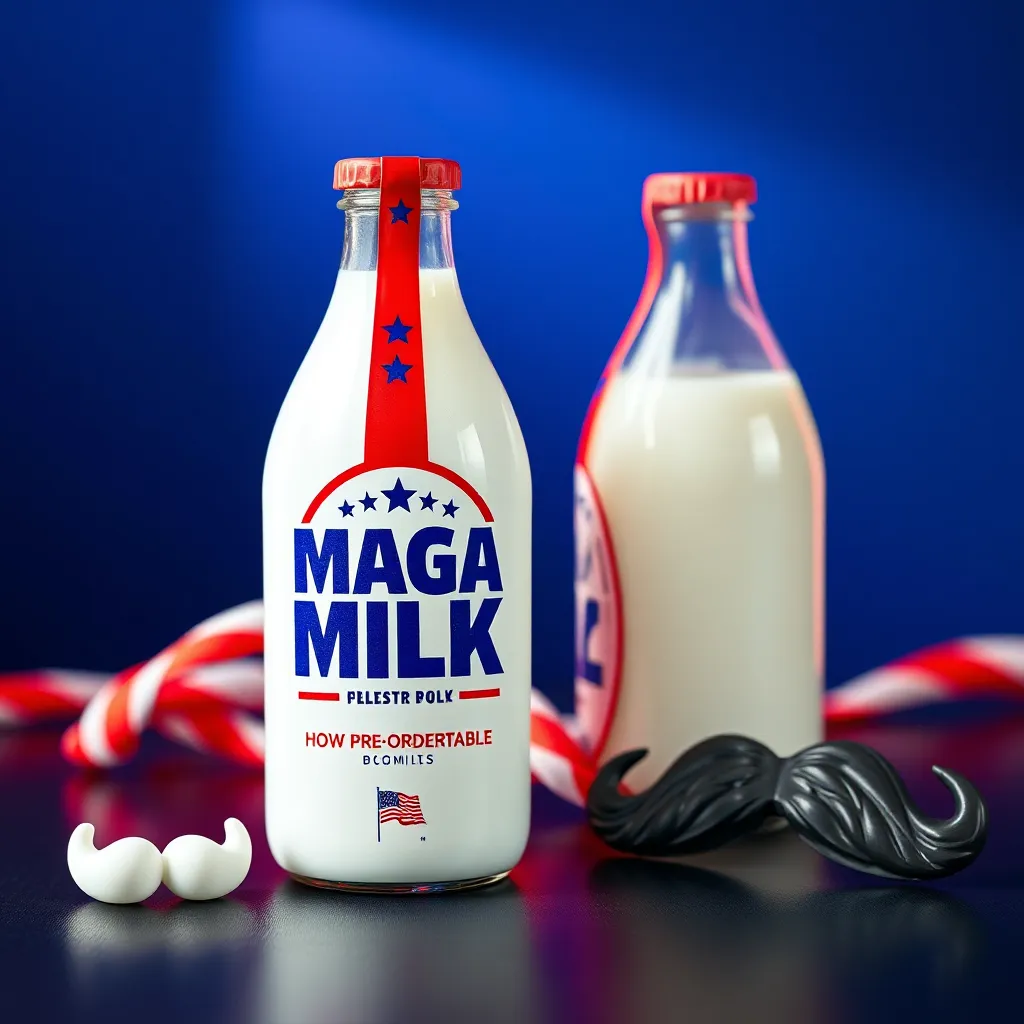 Trump's MAGA Milk: How Pre-Orders Are Booming : MysteryLores