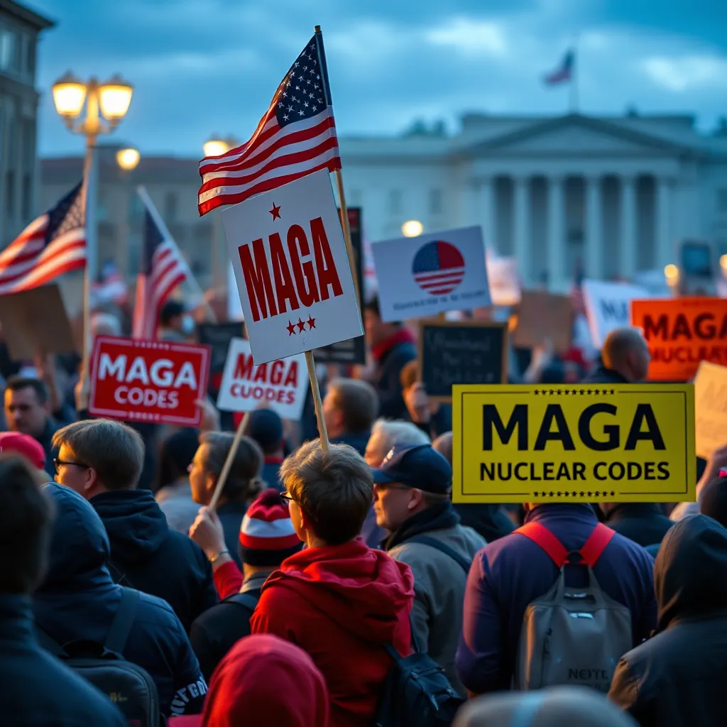 MAGA Moves on Nuclear Codes Spark Outrage and Fear : MysteryLores