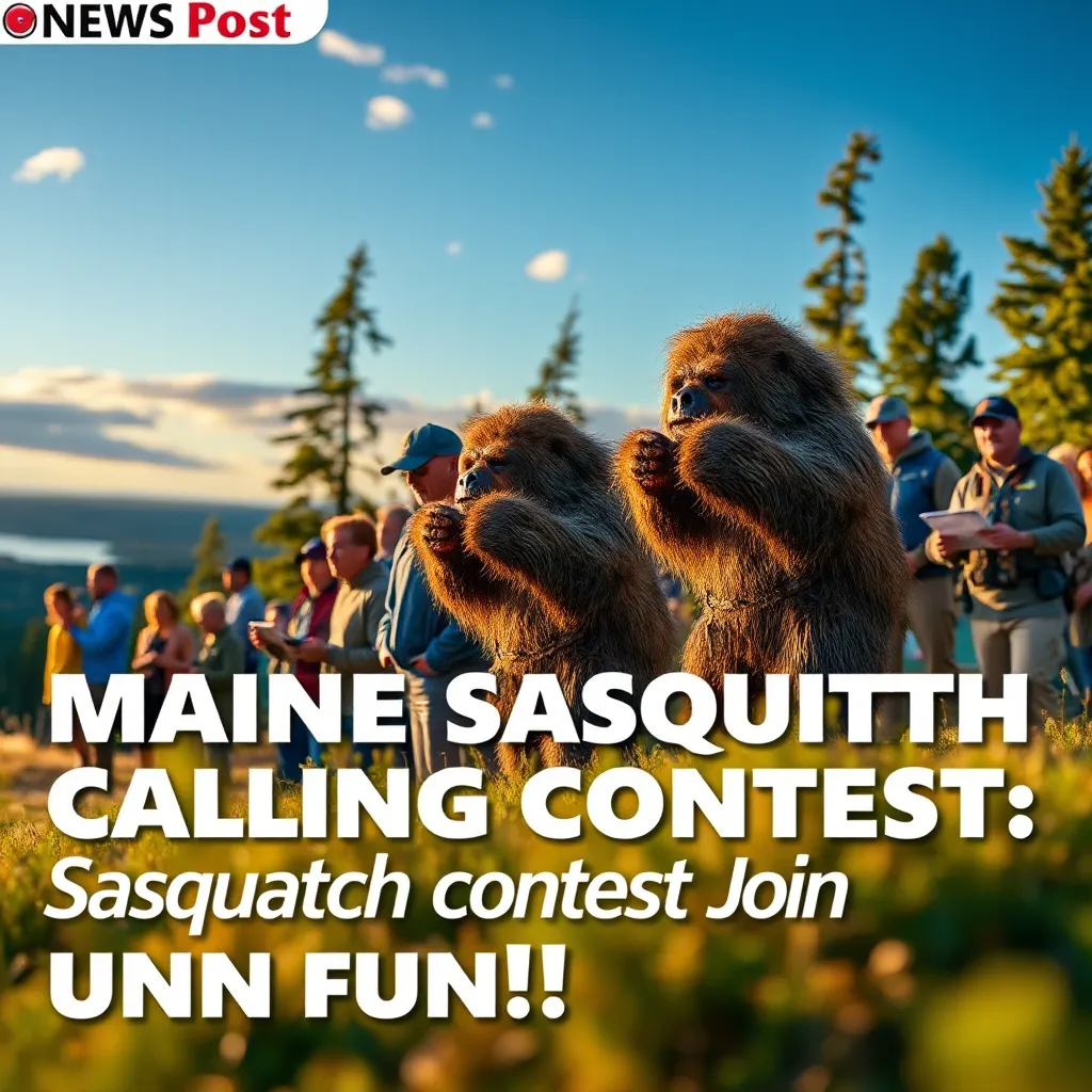 Maine Sasquatch Calling Contest: Join the Fun! : MysteryLores