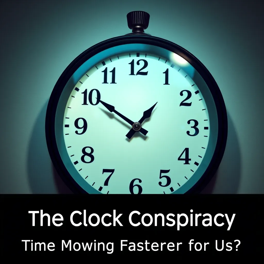The Clock Conspiracy: Time Moving Faster for Us? : MysteryLores