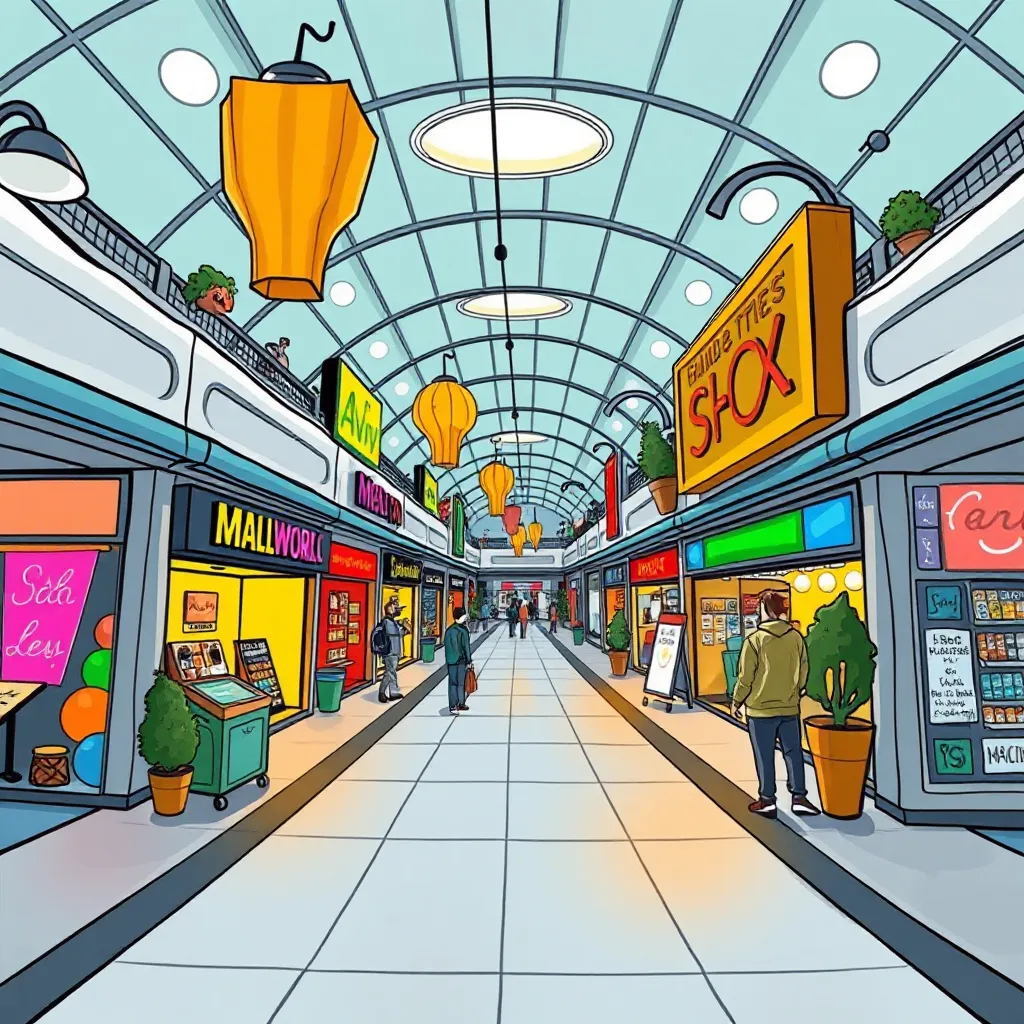 Exploring My Awkwardly Drawn Mallworld Artwork : MysteryLores