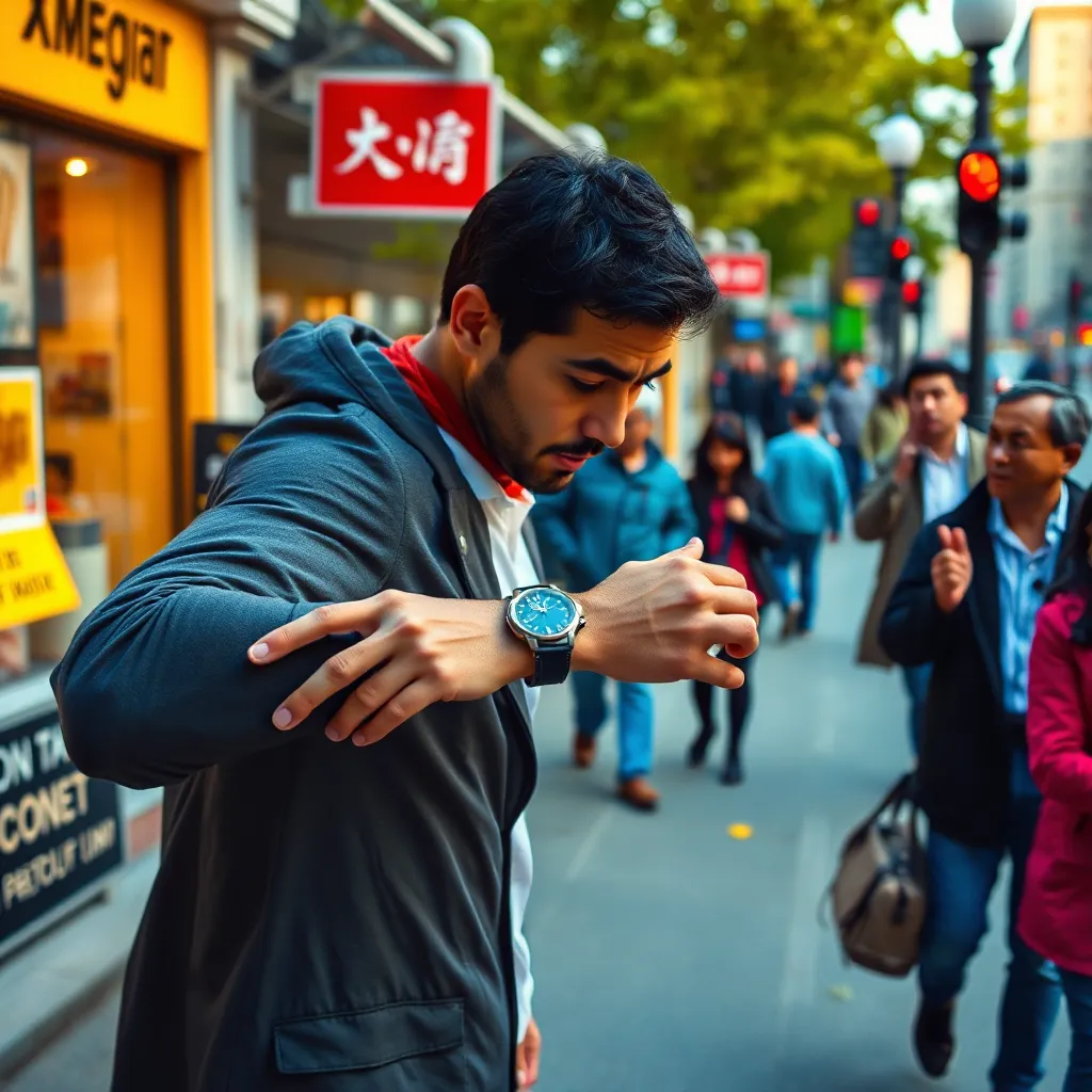 Man Allegedly Steals Watch During Busy Afternoon : MysteryLores