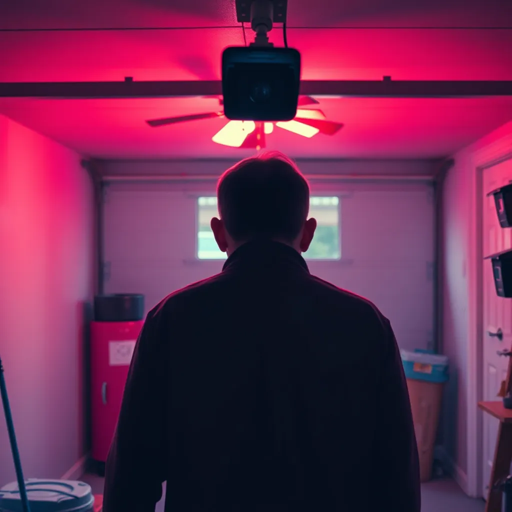 Man Caught on Garage Camera Appears to Vanish: Ghost? : MysteryLores