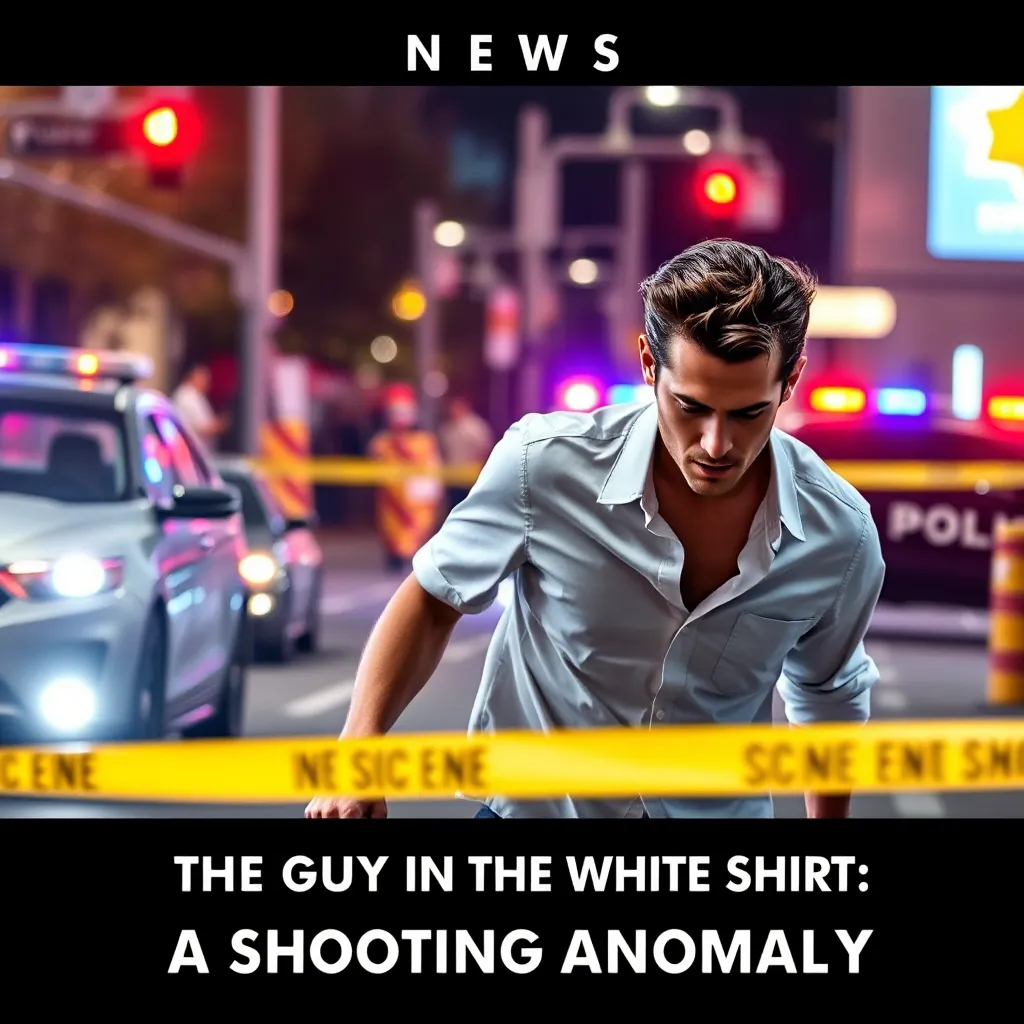The Guy in the White Shirt: A Shooting Anomaly : MysteryLores