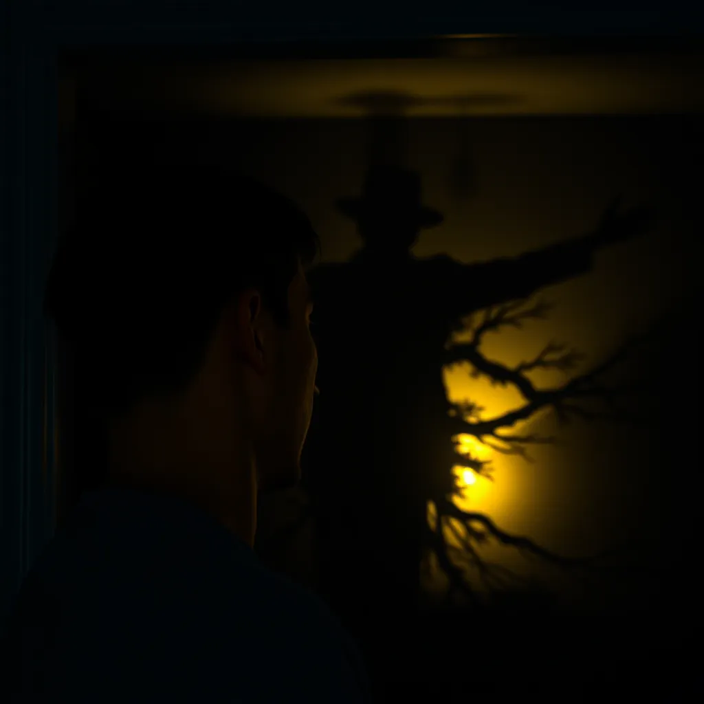 Terrifying Hallucination: Man and Tree in My Room : MysteryLores