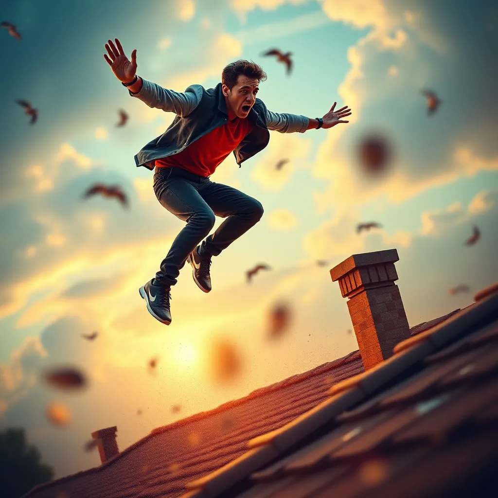 Man in Viral Video Who Shot Charlie Kirk Jumps Off Roof : MysteryLores