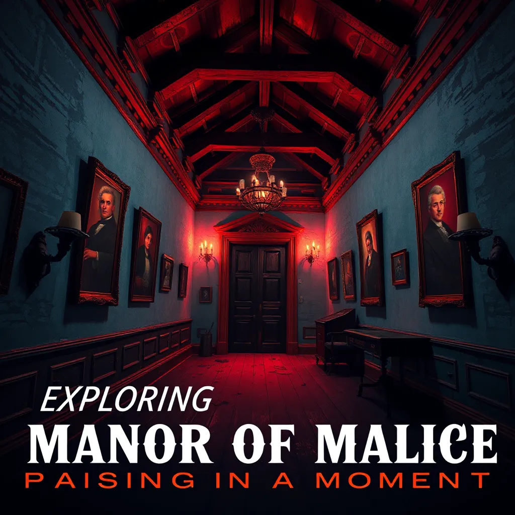 Exploring Manor of Malice: Pausing for a Moment : MysteryLores