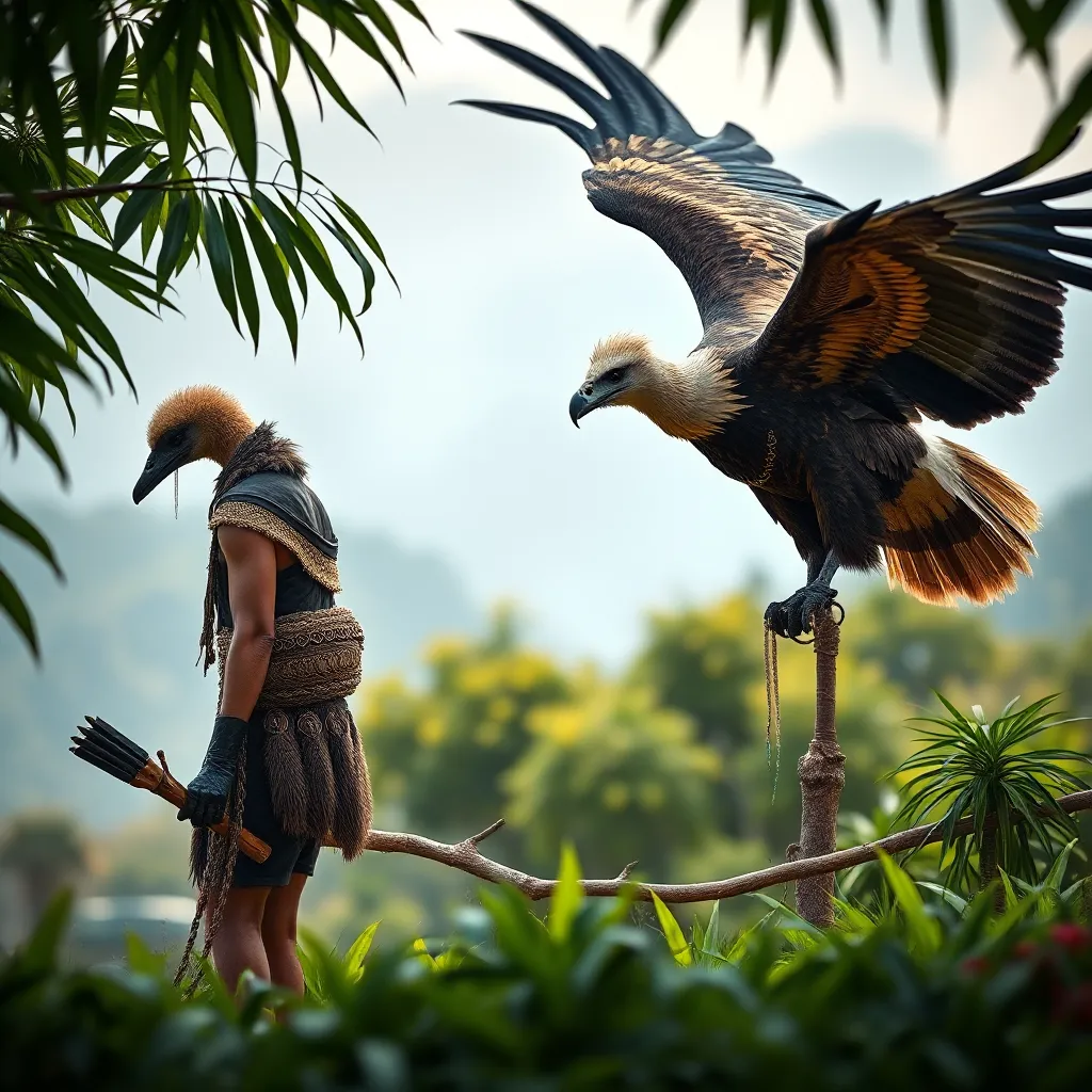 Imagining a World Where Maori Tamed Moa and Eagles : MysteryLores