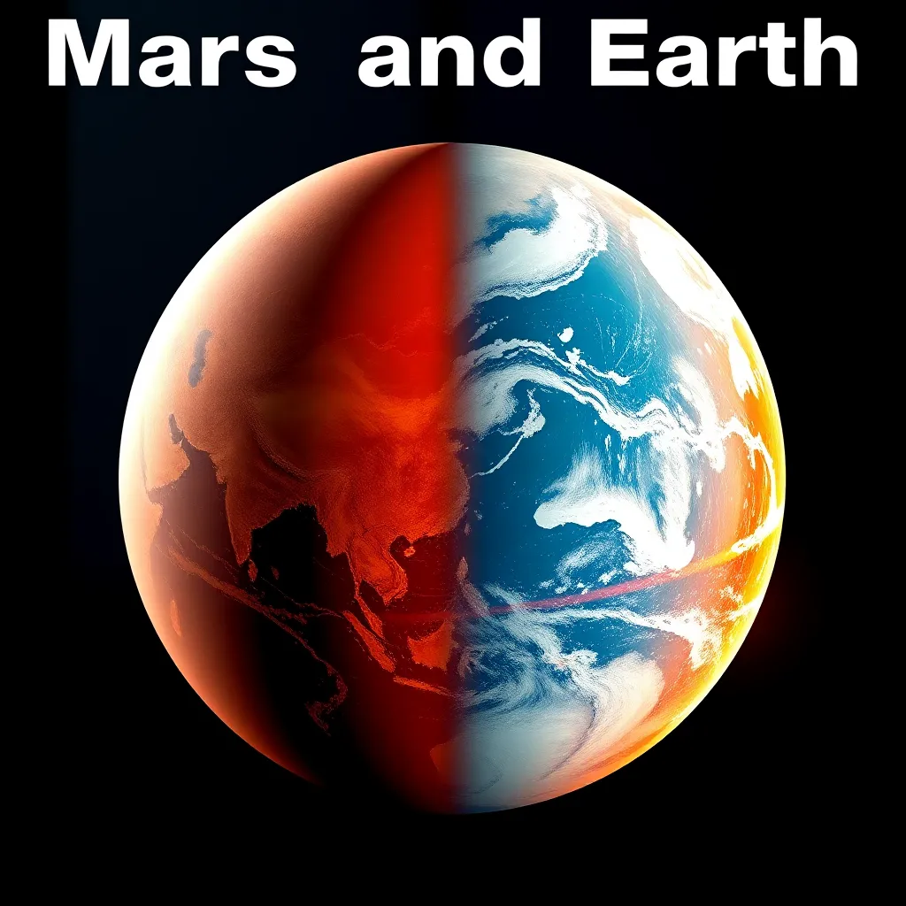 Comparing Mars and Earth: A Visual Guide to Two Worlds : MysteryLores