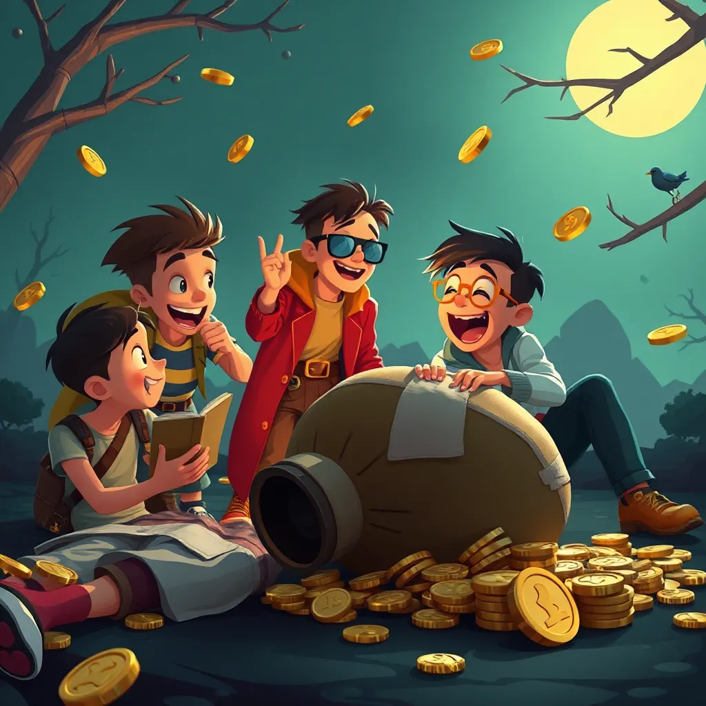 Treasure Hunt Escapades: Marty and Friends Gone Wild! : MysteryLores