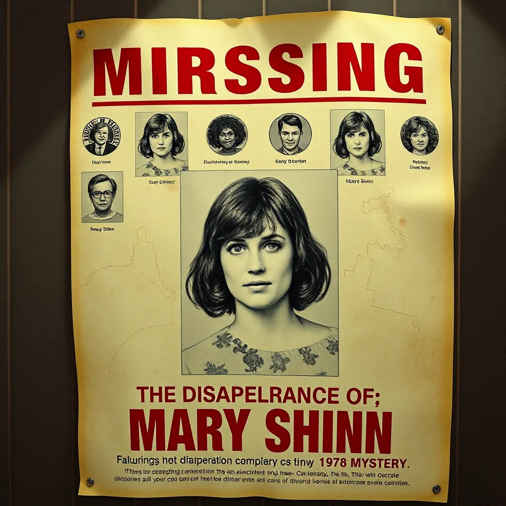The Disappearance of Mary Shinn: A 1978 Mystery : MysteryLores