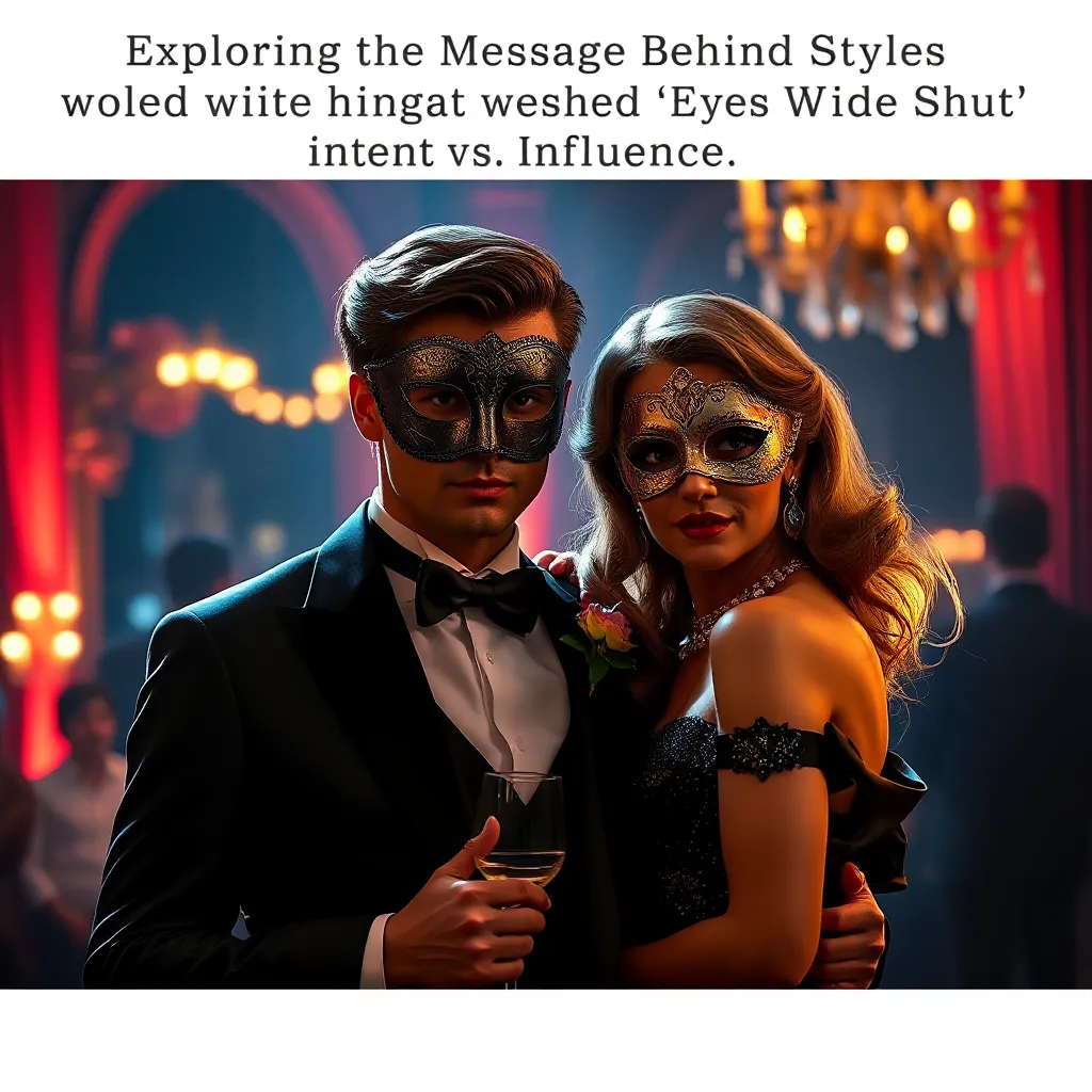 Exploring the Message Behind 'Eyes Wide Shut': Intent vs. Influence ...