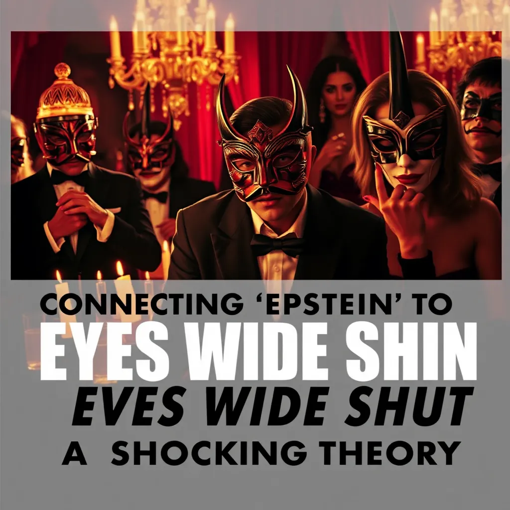 Connecting Epstein to Eyes Wide Shut: A Shocking Theory : MysteryLores