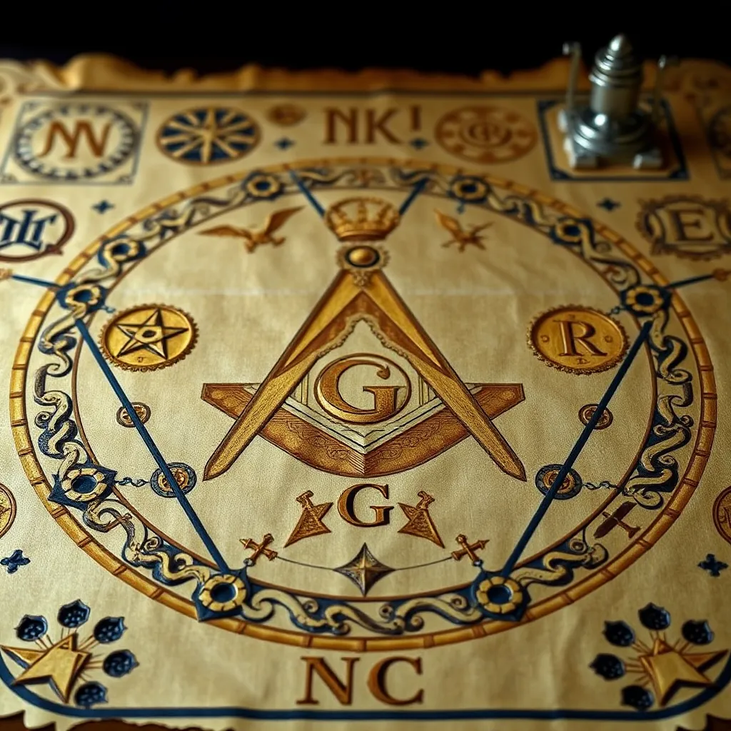 Exploring the Symbolism in Masonic Ink and Tracing Boards : MysteryLores