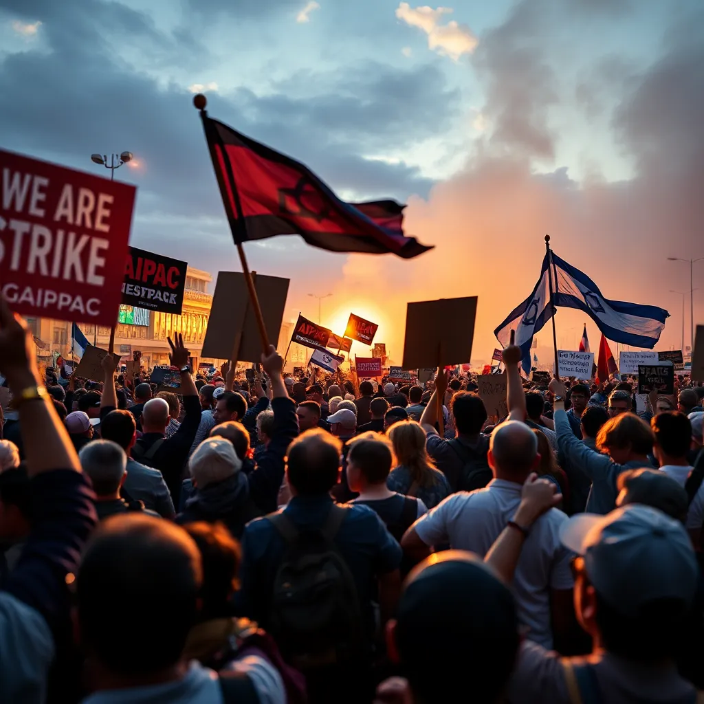 Mass Protest: Call for a General Strike Against AIPAC : MysteryLores