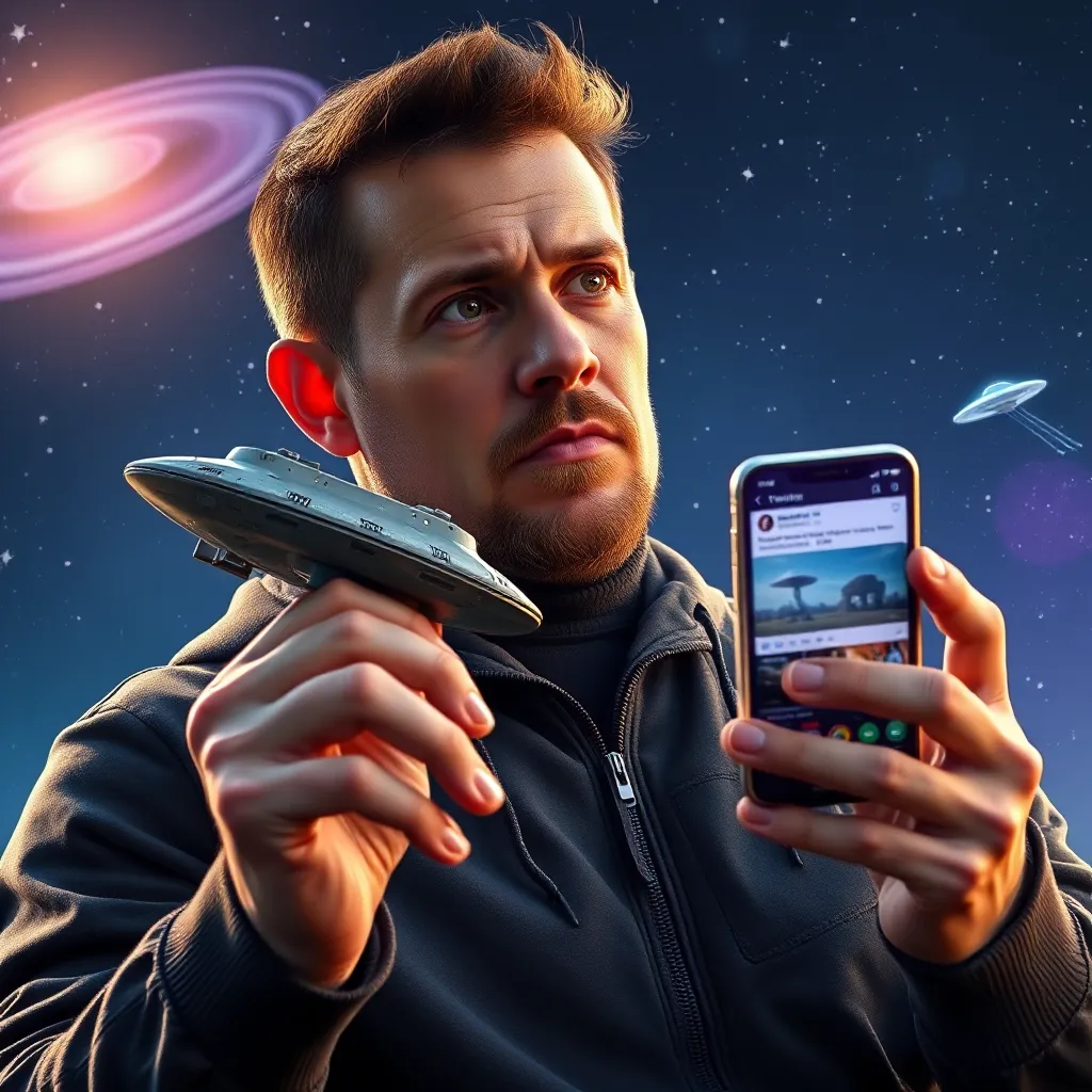 Mathew Brown Reveals UFO Secrets in Recent Tweet : MysteryLores