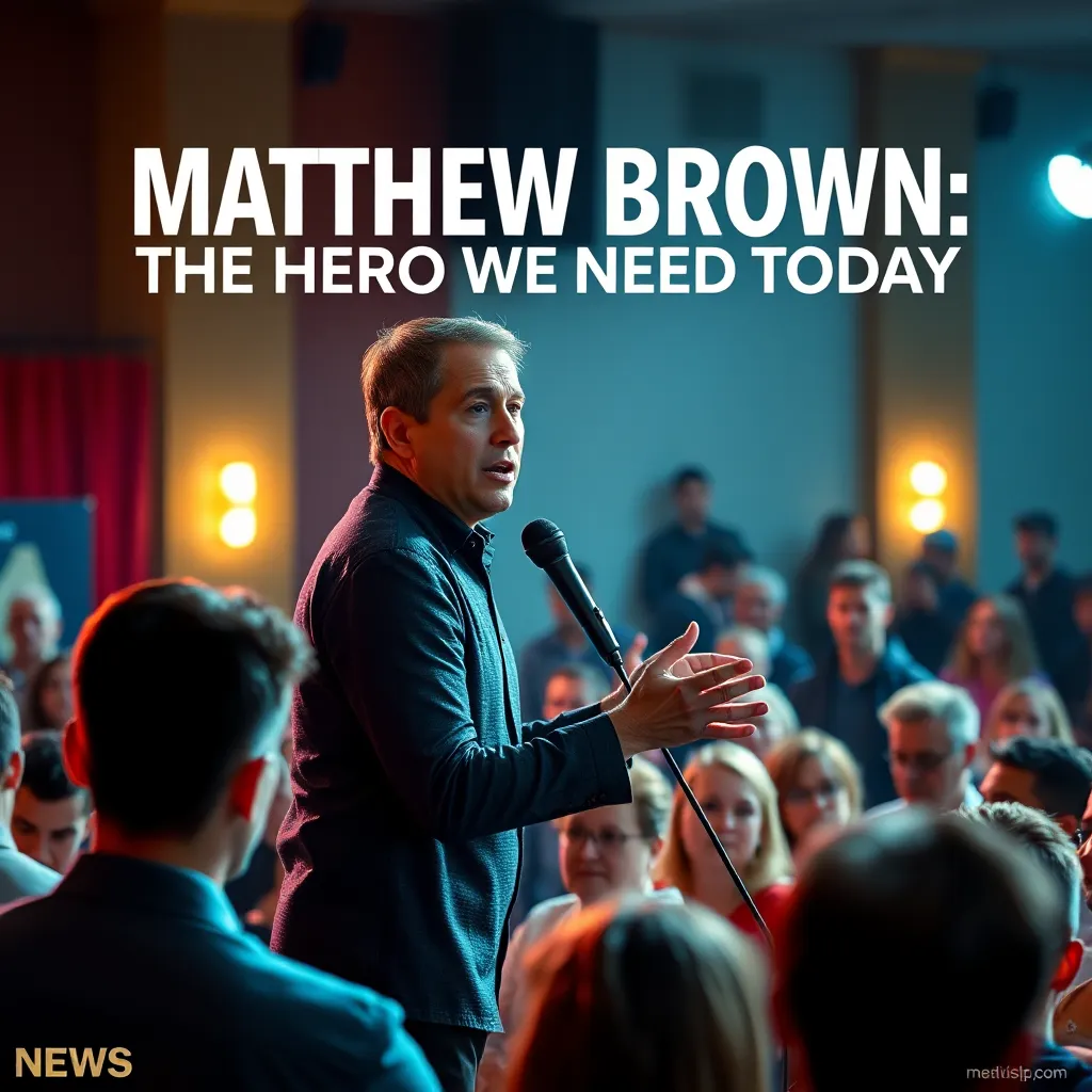 Matthew Brown: The Hero We Need Today : MysteryLores