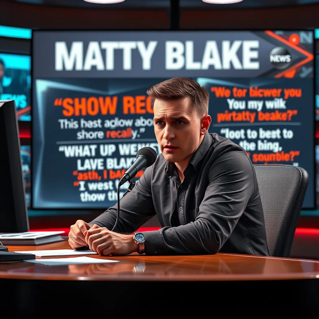 Are Viewers Fed Up with Matty Blake's Show Recaps? : MysteryLores