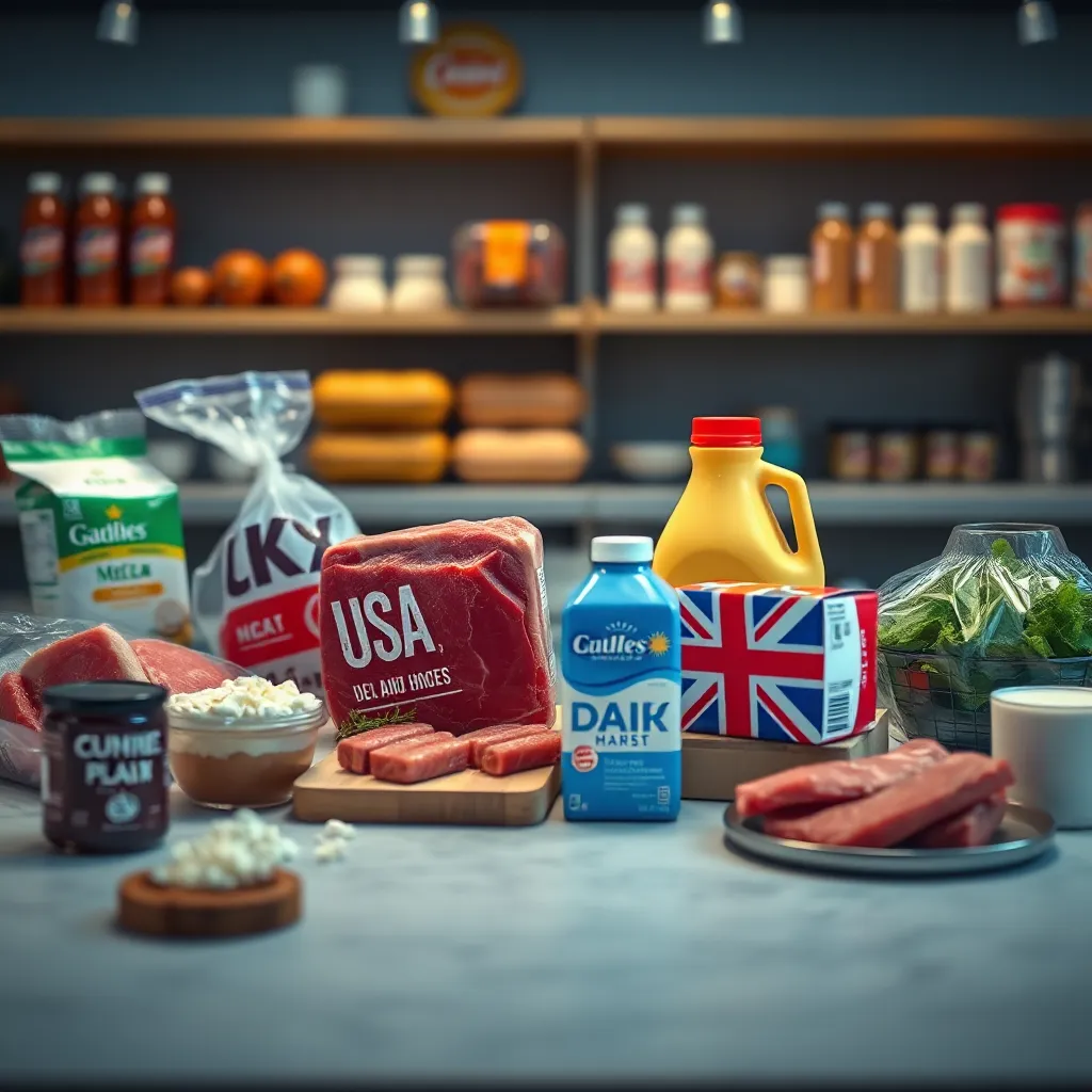 Comparing Meat and Dairy Products: US vs UK Quality : MysteryLores
