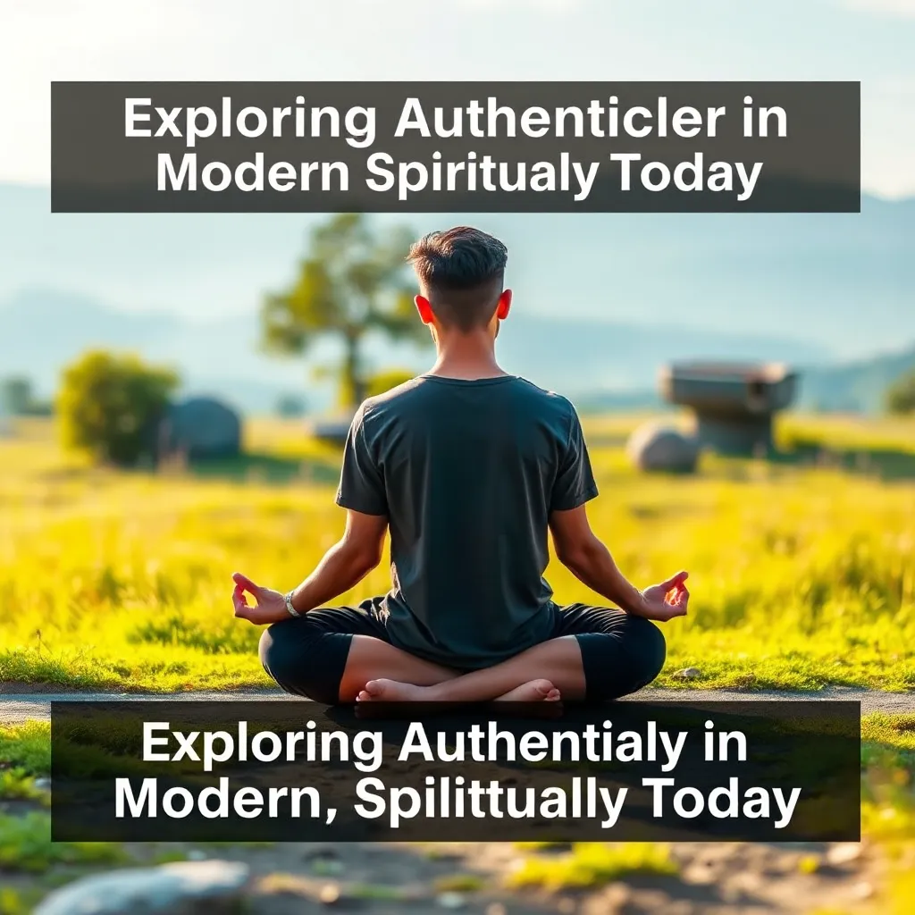 Exploring Authenticity in Modern Spirituality Today : MysteryLores