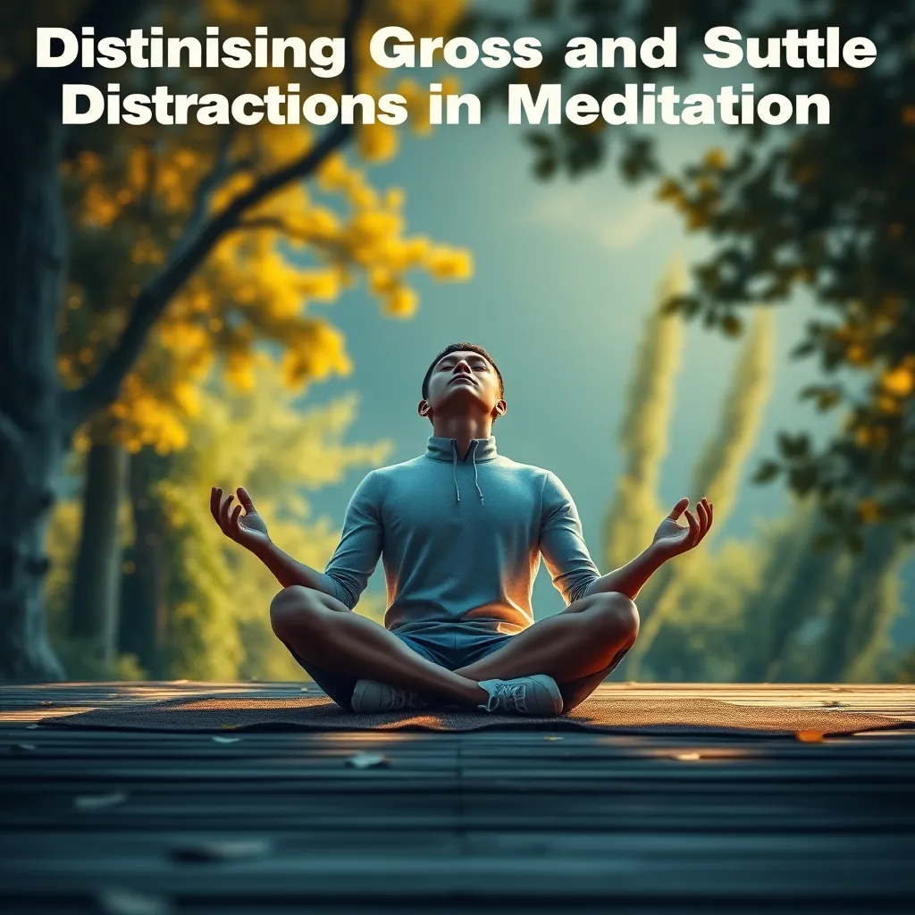 Distinguishing Gross and Subtle Distractions in Meditation : MysteryLores