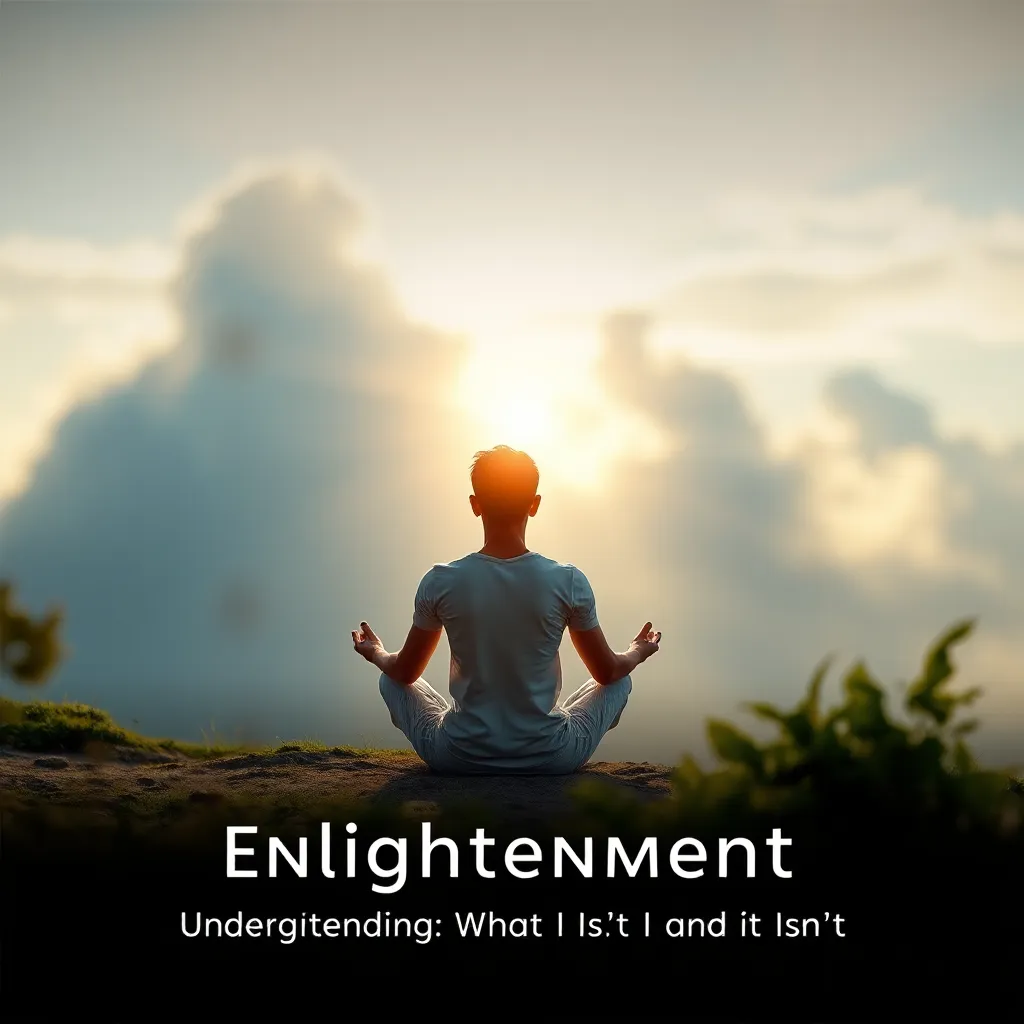 Understanding Enlightenment: What It Is and Isn’t : MysteryLores