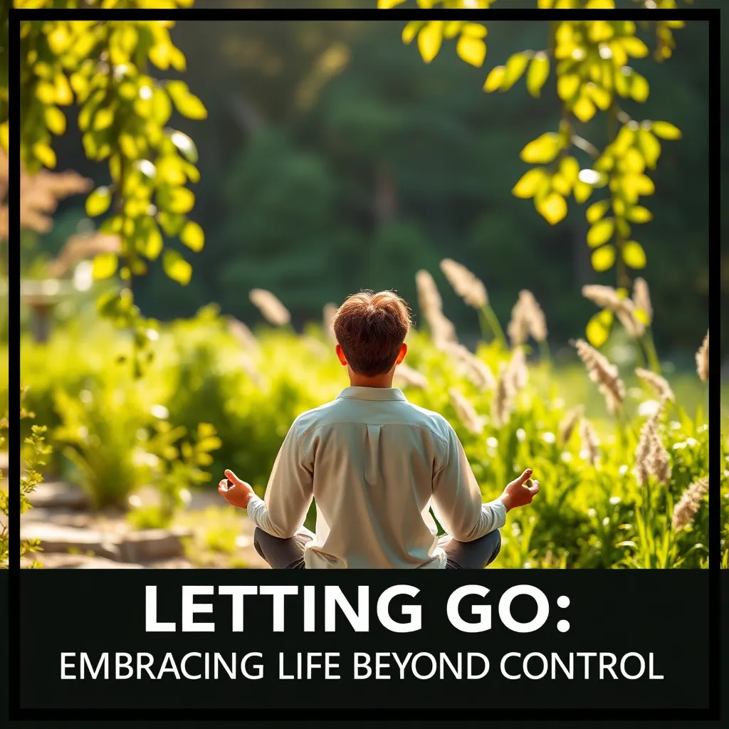 Letting Go: Embracing Life Beyond Control : MysteryLores