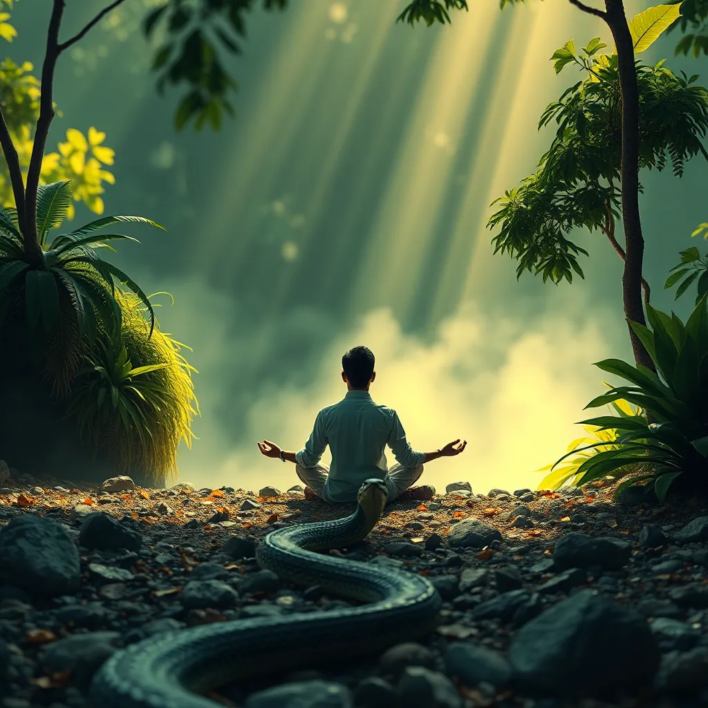 Encountering a Snake During Kalpavriksha Meditation : MysteryLores