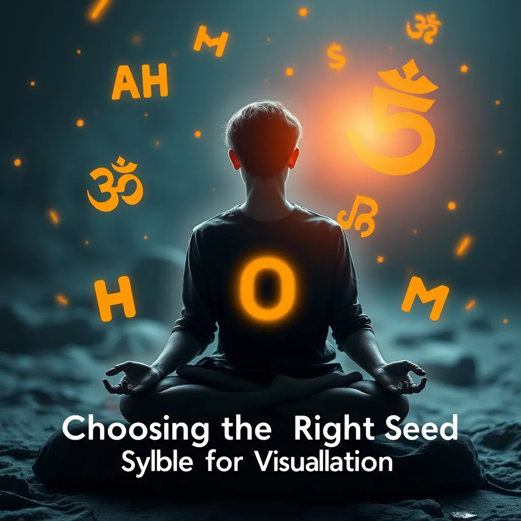 Choosing the Right Seed Syllable for Visualization : MysteryLores