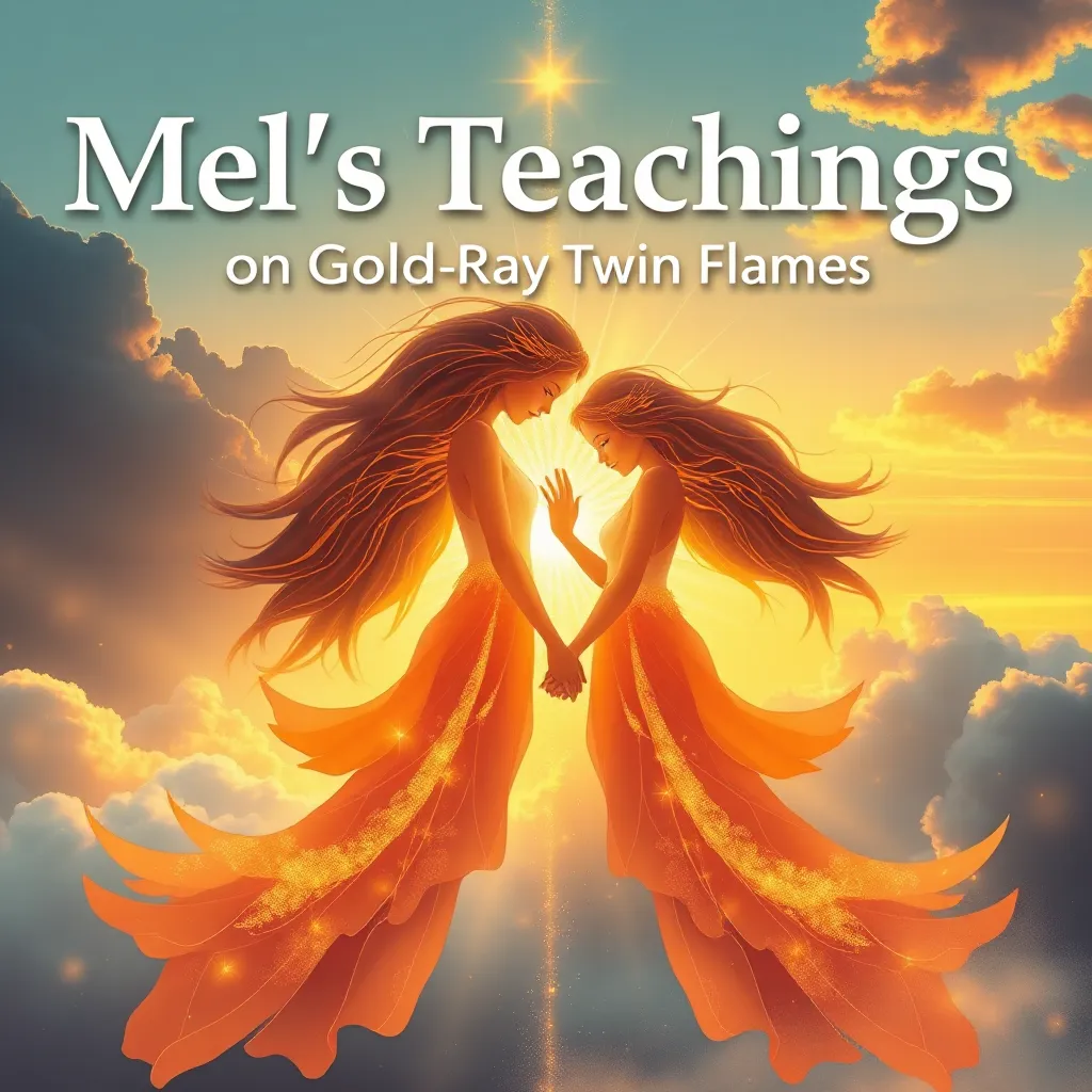 Exploring Mel's Teachings on Gold Ray Twin Flames : MysteryLores