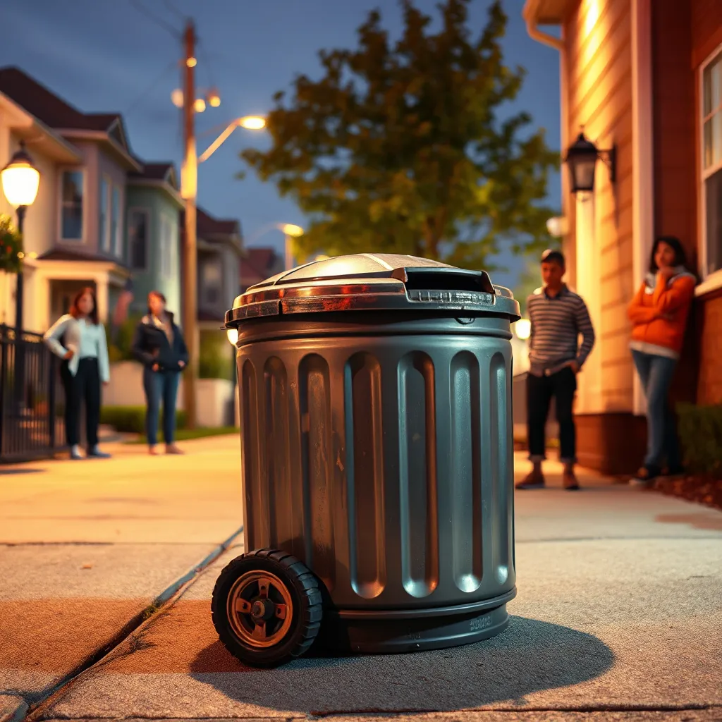 Neighbor’s Melted Trash Can Sparks Community Outrage : MysteryLores