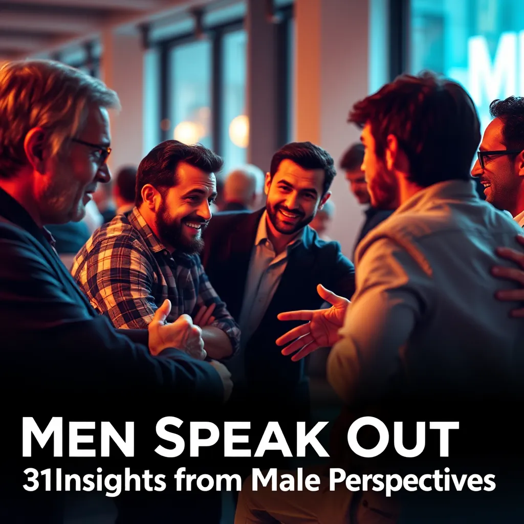 Men Speak Out: 31 Insights from Male Perspectives : MysteryLores