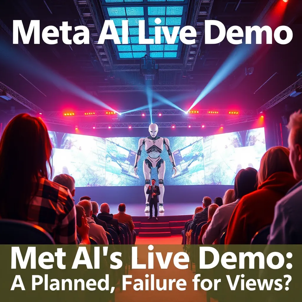 Meta AI's Live Demo: A Planned Failure for Views? : MysteryLores