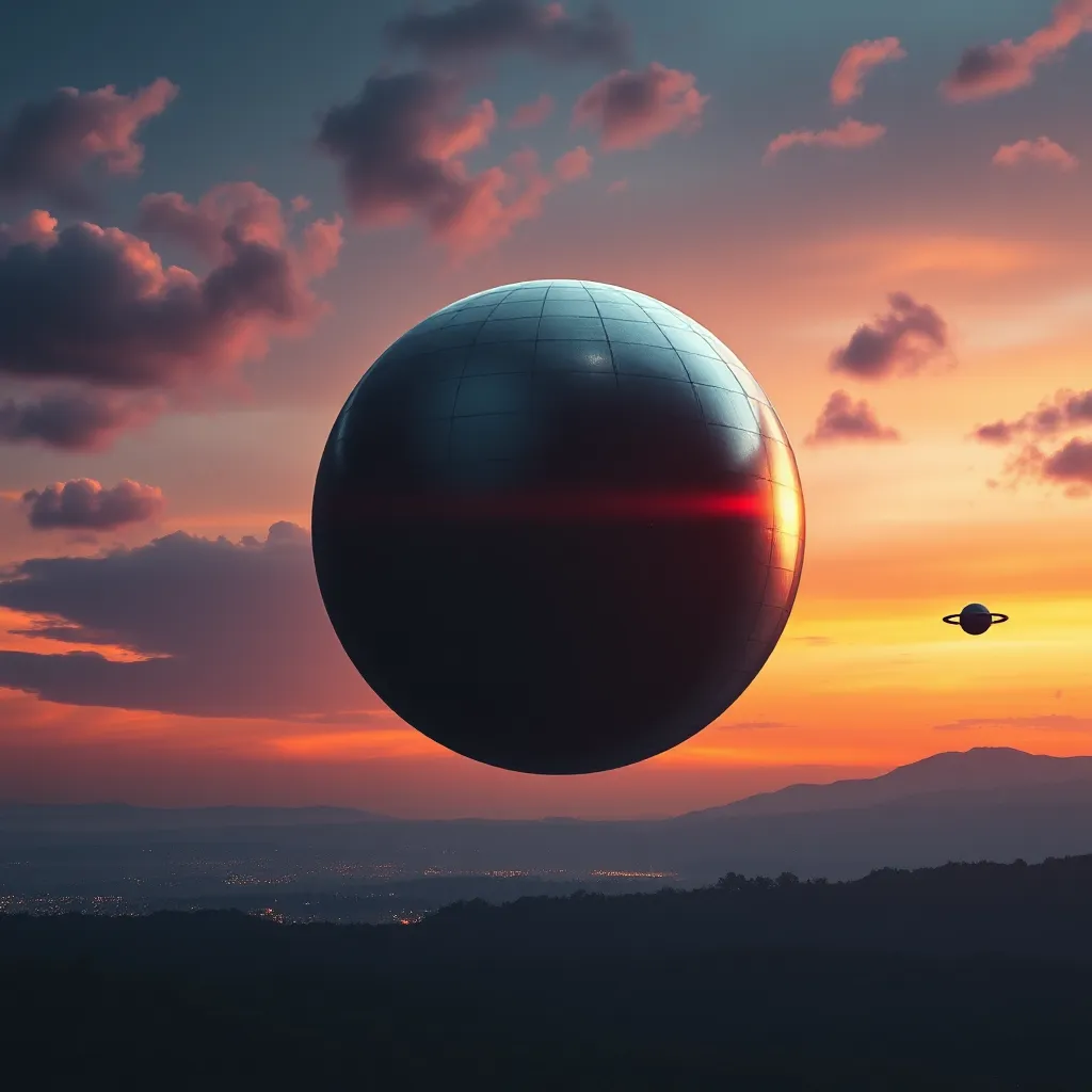 Watch: Metallic Sphere UAP Spotted on TikTok in Colombia : MysteryLores