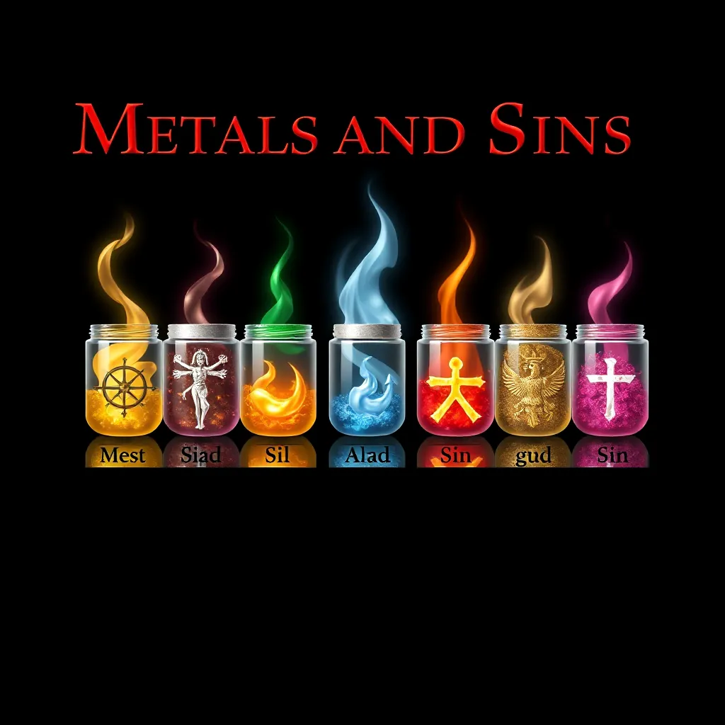 Linking Seven Deadly Sins to Alchemical Metals : MysteryLores