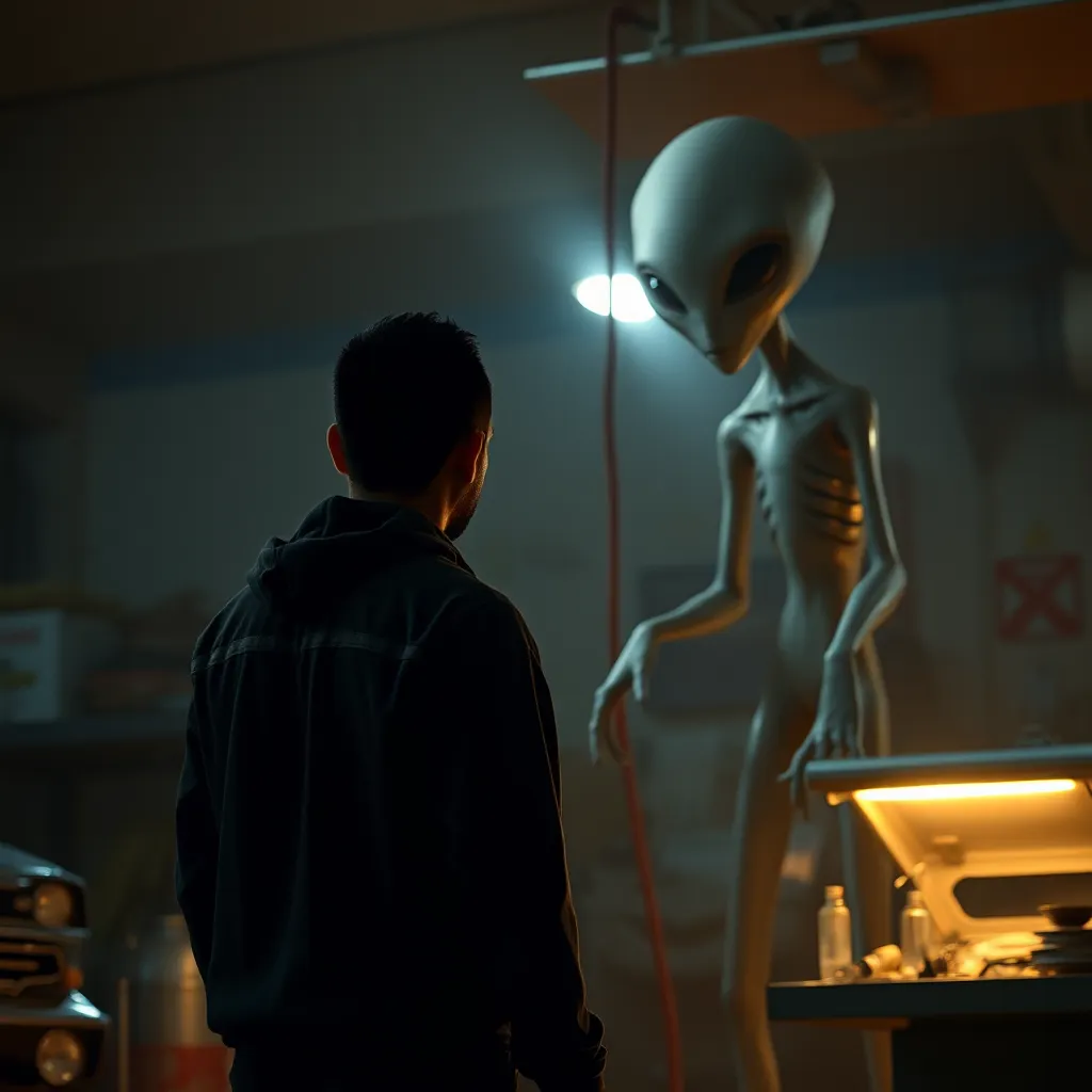 Mexican Mechanic Describes Encounter with Tall Grey Alien : MysteryLores