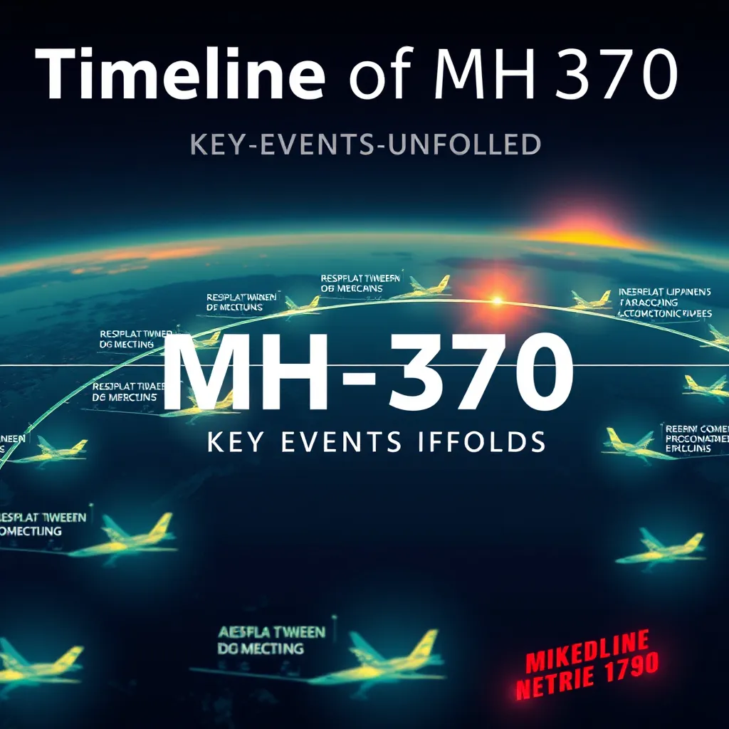 Timeline of MH370: Key Events Unfolded : MysteryLores
