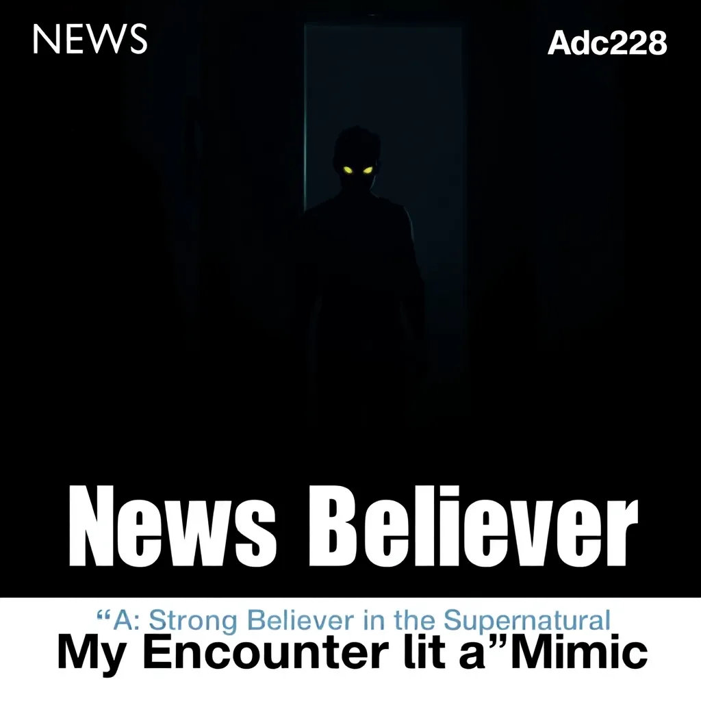 A Strong Believer in the Supernatural: My Encounter with a Mimic ...