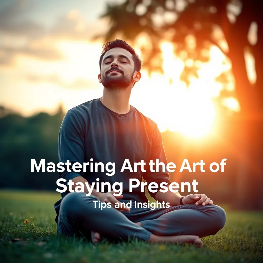 Mastering the Art of Staying Present: Tips and Insights : MysteryLores