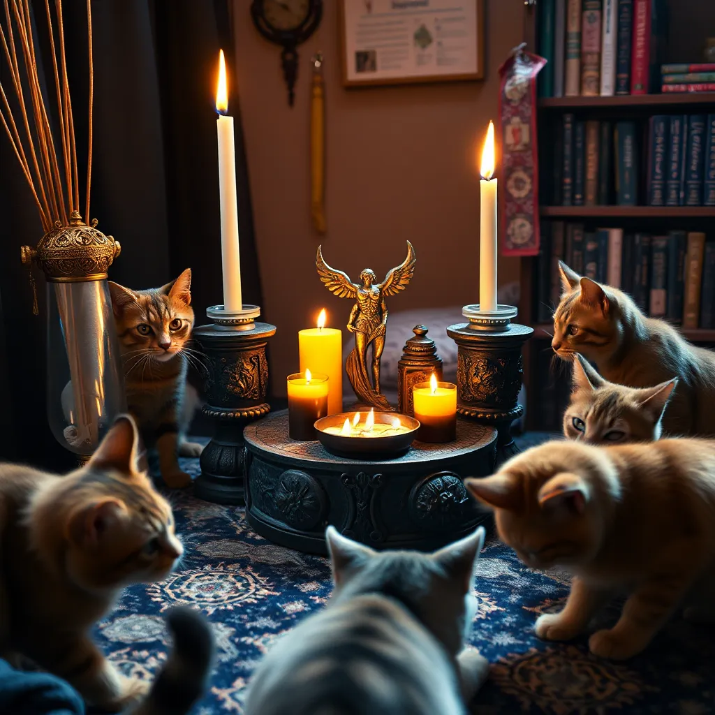 Creating a Mini Alter for Loki Amid Cat Chaos : MysteryLores