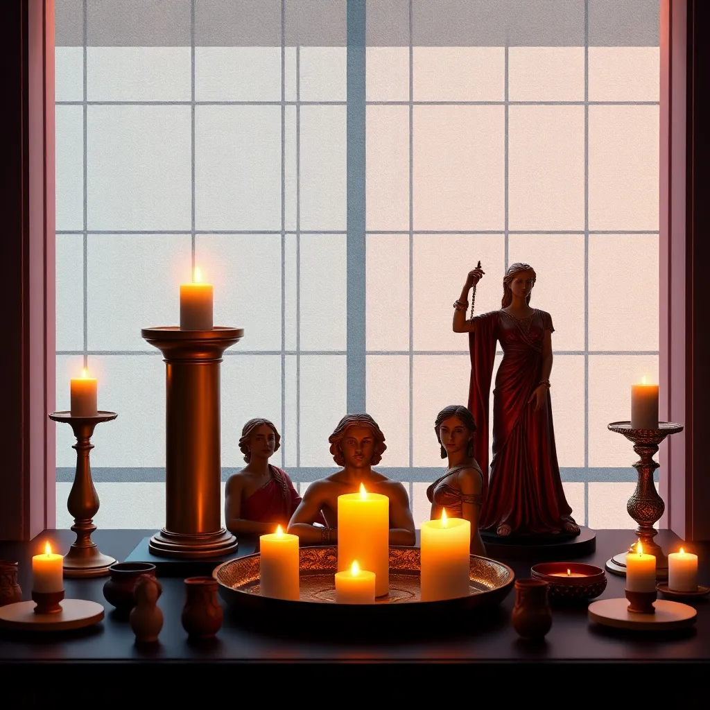 How to Downsize Your Altars for Lord Apollon and Aphrodite : MysteryLores