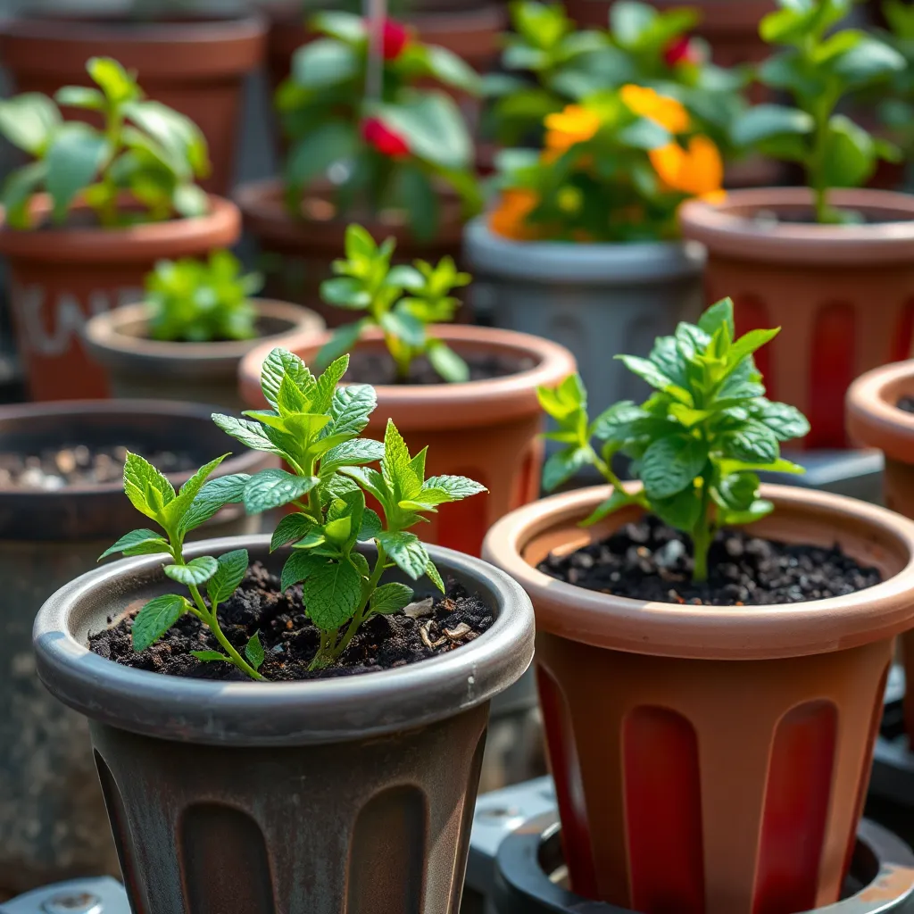 Strange Mint Growth in Unused Planters Raises Questions : MysteryLores