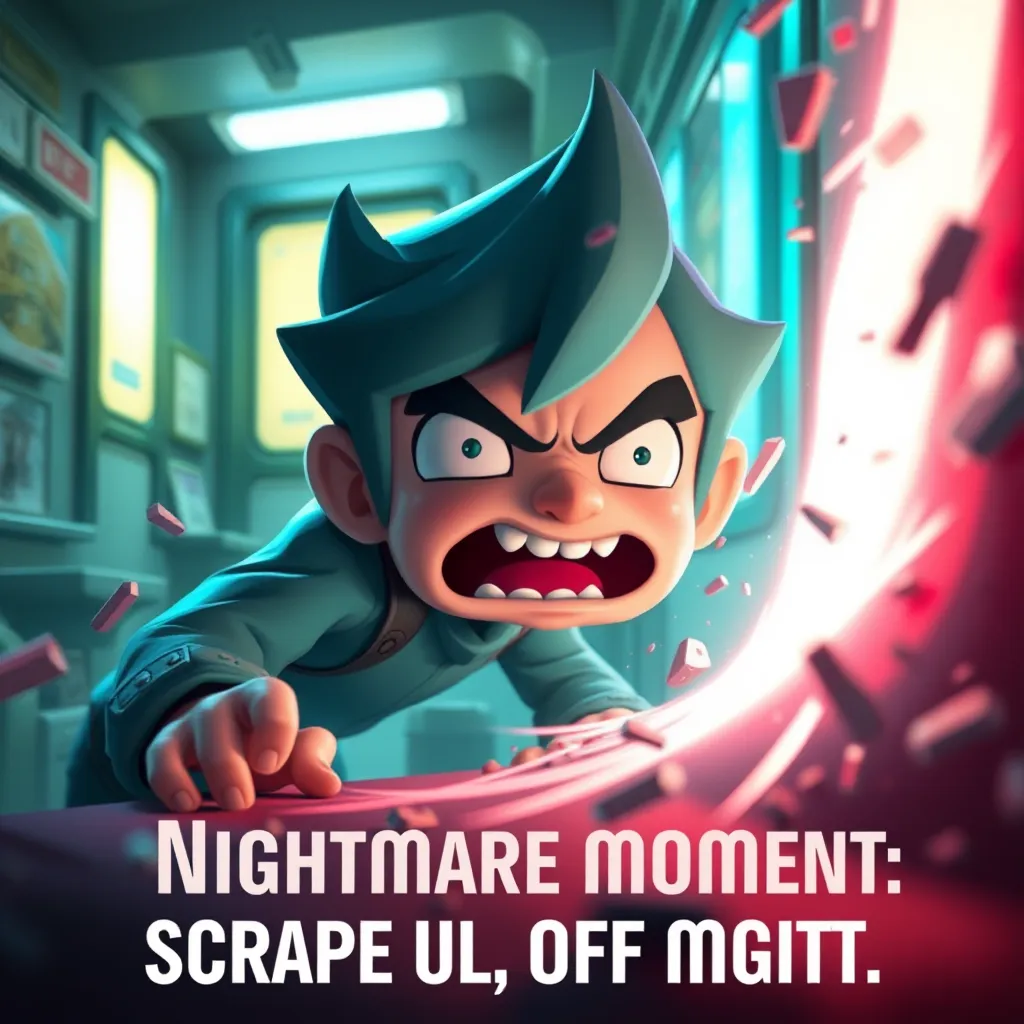 Nightmare Moment: Scraping the Light Off Minty : MysteryLores