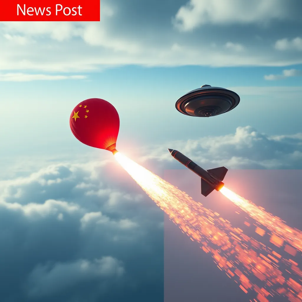 Missile Clash: Comparing Hits on Balloons and UFOs : MysteryLores