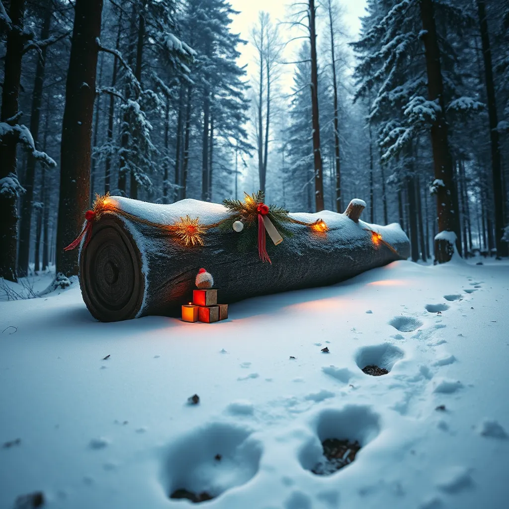 Yule Log Vanishes Without a Trace: Seeking Answers : MysteryLores