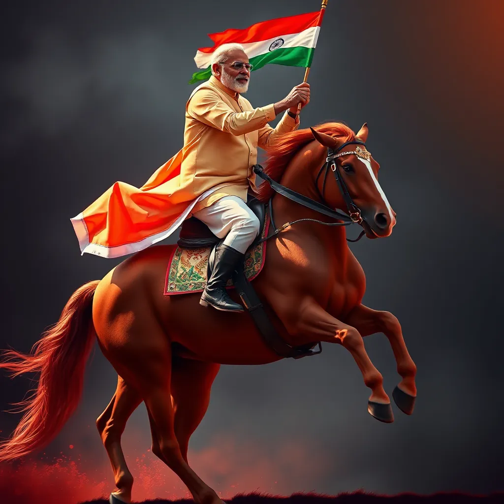 Red Horse Rider: Modi to Enforce Peace After Abraham Accords : MysteryLores